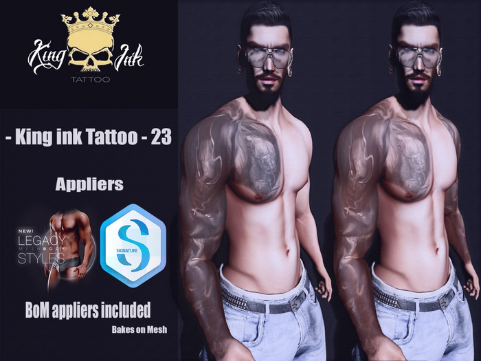 Second Life Marketplace - - King ink Tattoo - 23
